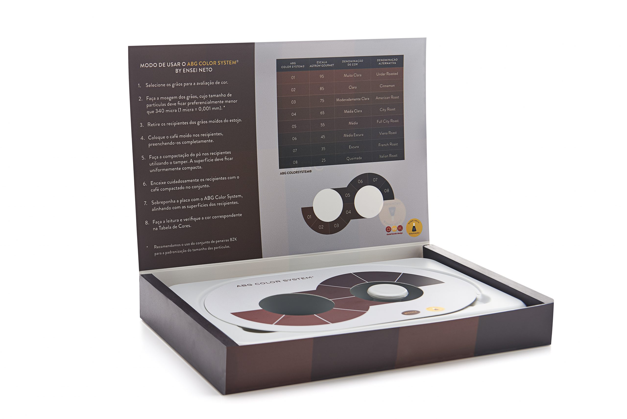 ABG COLOR SYSTEM - COLOR SCALE FOR ROASTED COFFEE - Tea Coffee Suplies