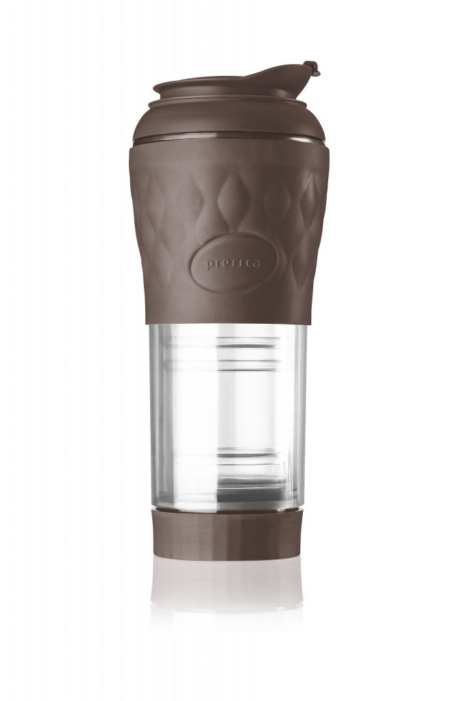 PORTABLE COFFEE MAKER - BROWN (BPA FREE) - Tea Coffee Suplies