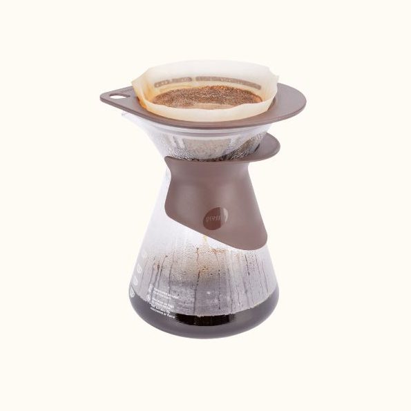 FLUIRE - COFFEE SET - BROWN - Tea Coffee Suplies